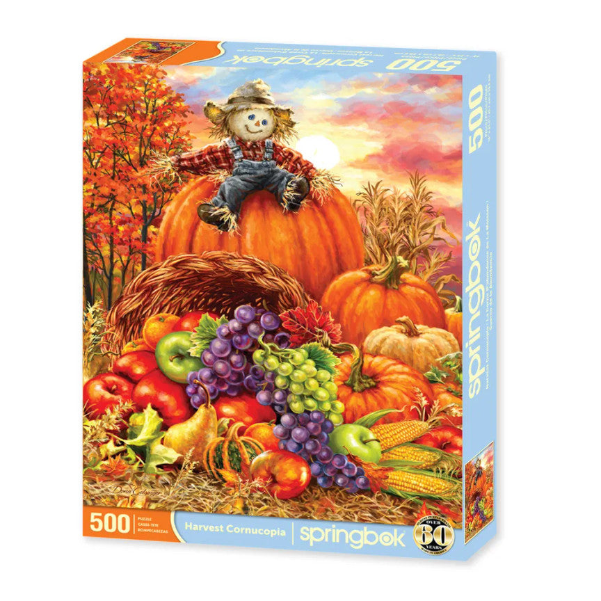 Harvest Cornucopia 500 Piece Puzzle — Bird in Hand
