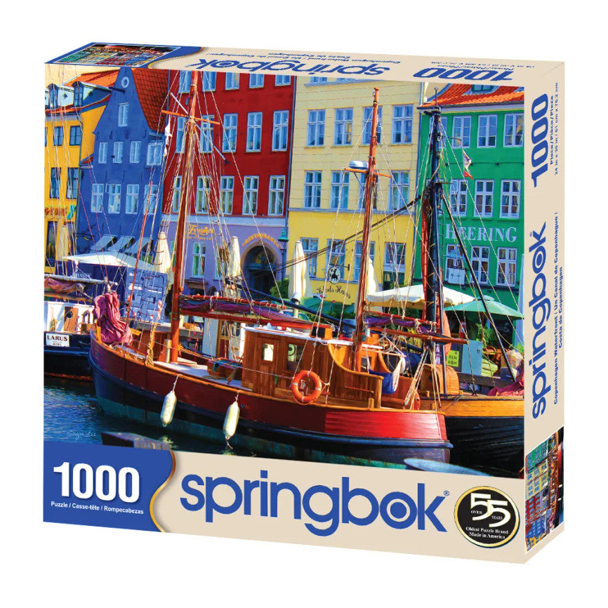 SPRGBK Copenhagen Waterfront 1000 Piece Puzzle — Bird in Hand