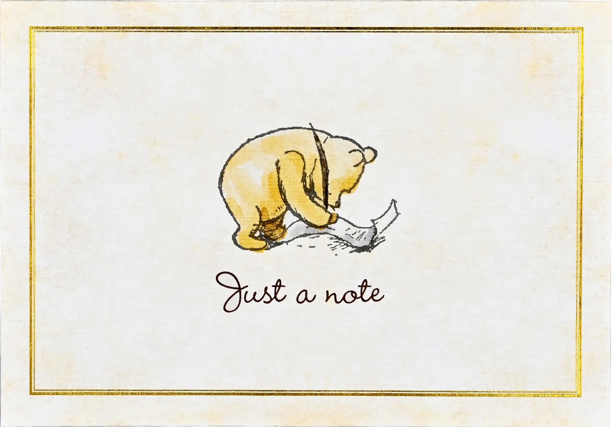 PTR Winnie-the-Pooh Note Cards — Bird in Hand