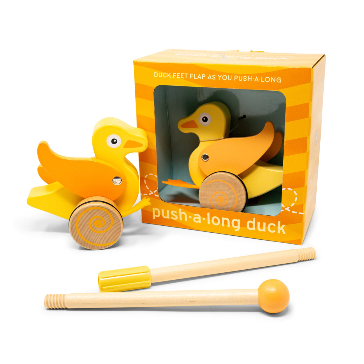 Jack Rabbit Duck Push Toy — Bird in Hand