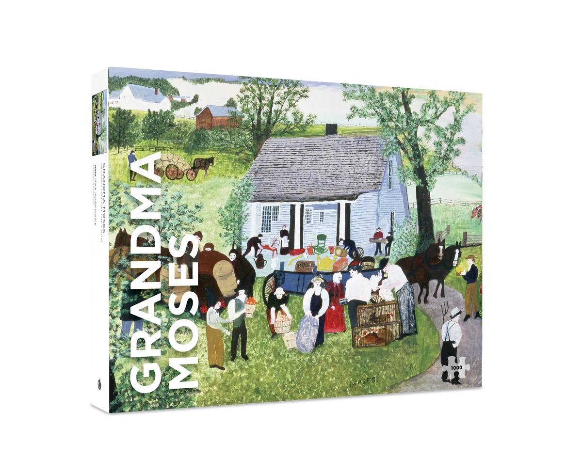 Grandma Moses Moving Day on The Farm 1000 Piece Puzzle — Bird in Hand