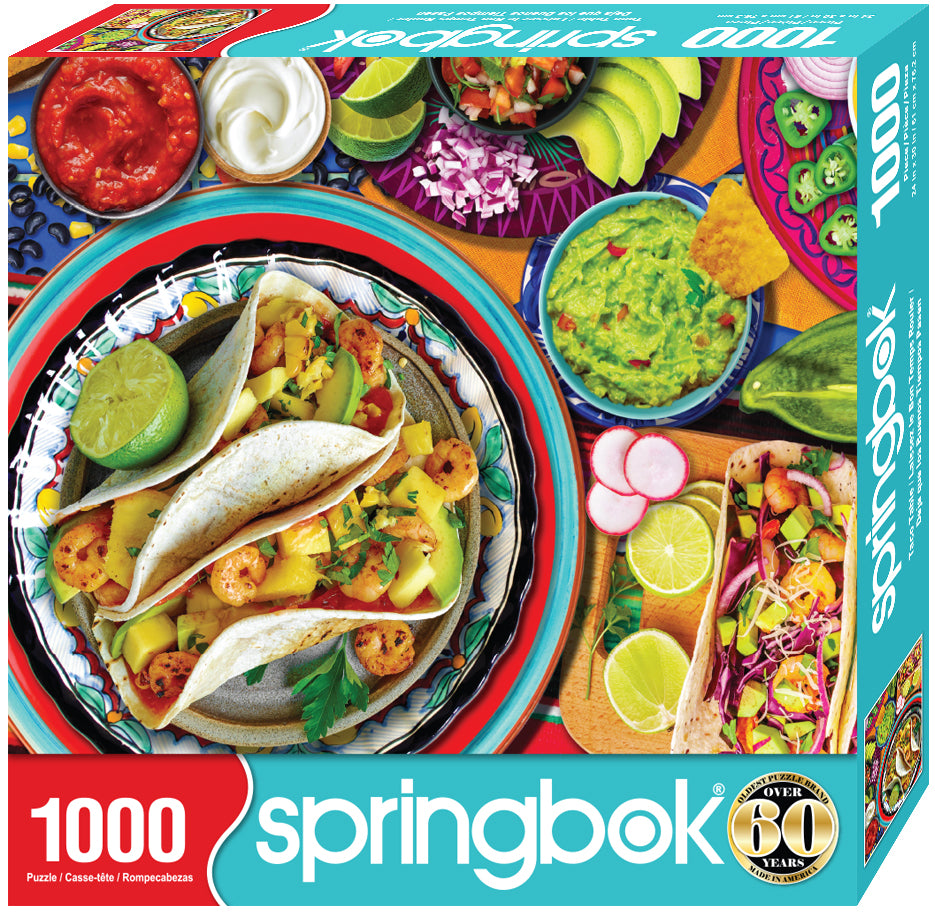 Taco Table 1000 Piece Puzzle — Bird in Hand