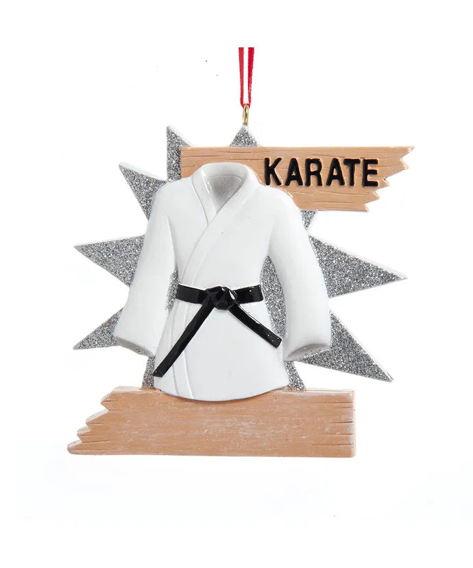 KA Karate Ornament — Bird in Hand