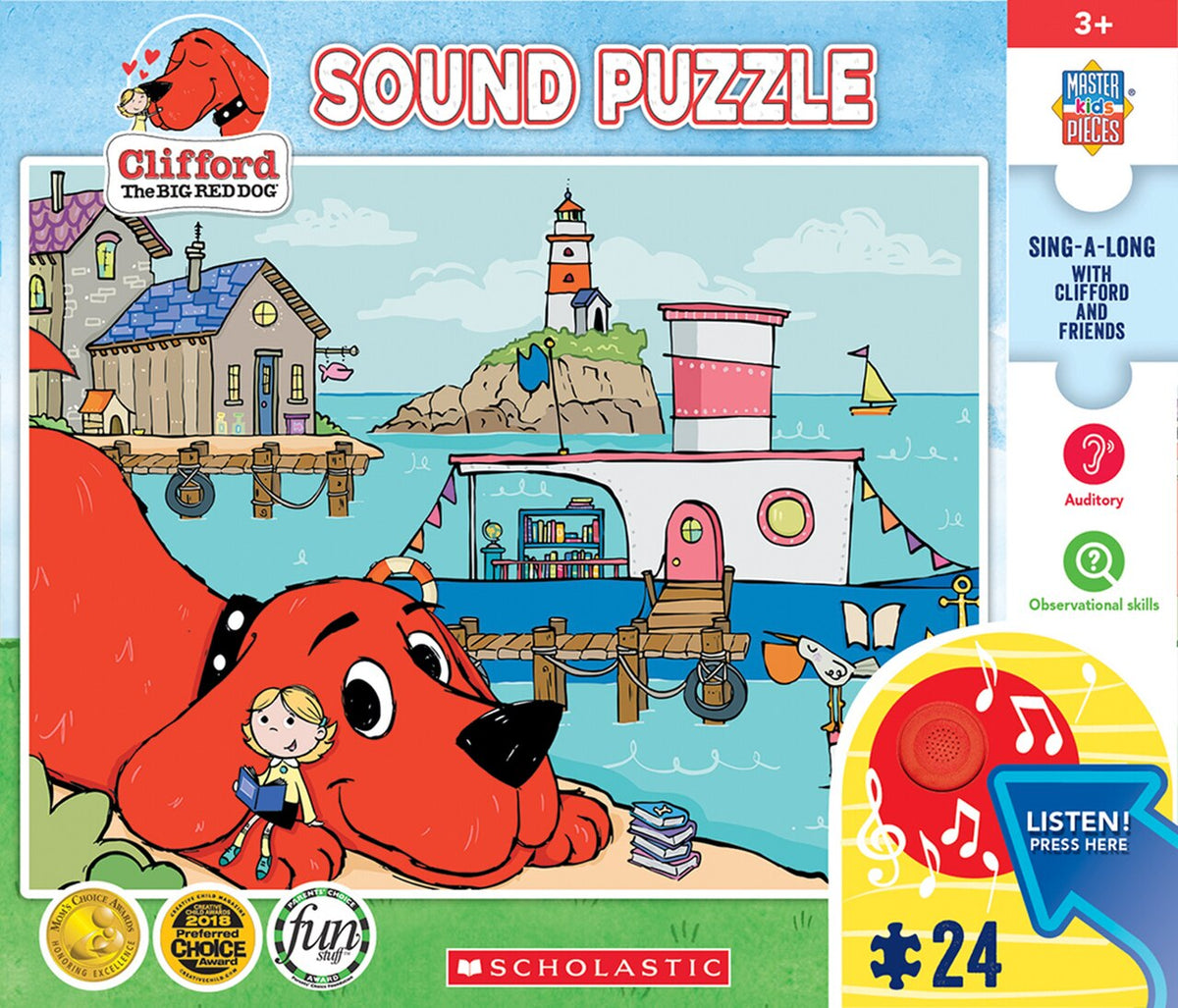 Clifford The Big Red Dog 24 Piece Sound Puzzle — Bird in Hand