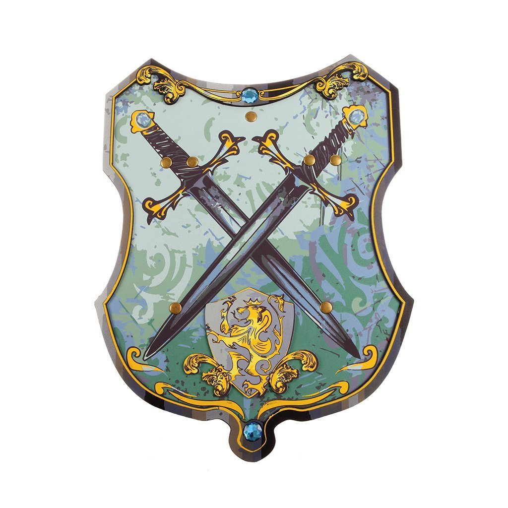 Blue Knight Foam Shield — Bird in Hand