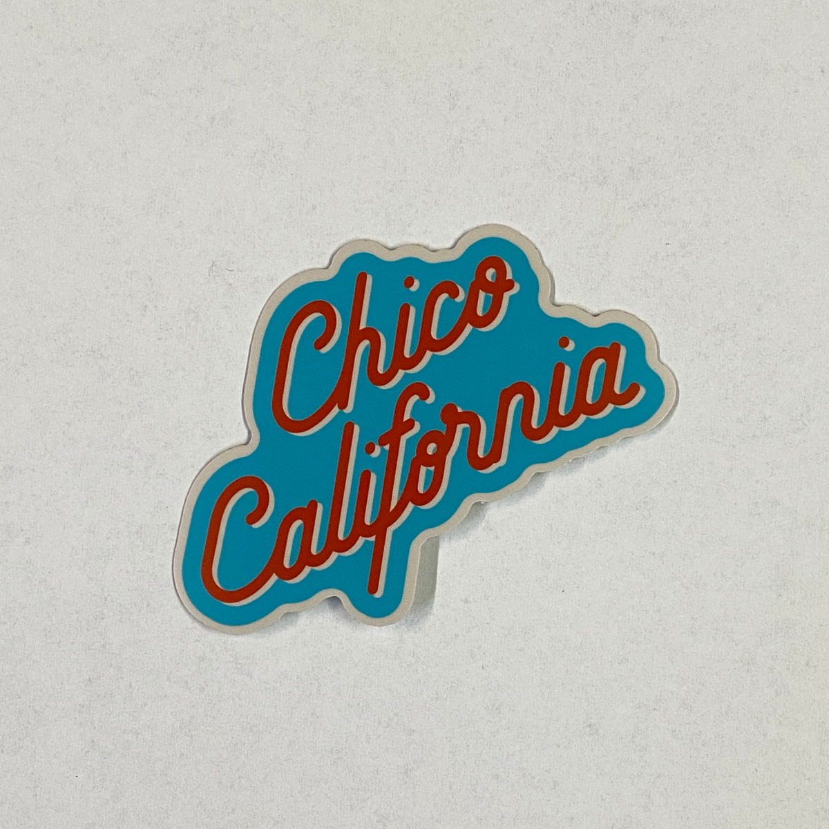 Chico Sticker - Retro Script — Bird in Hand
