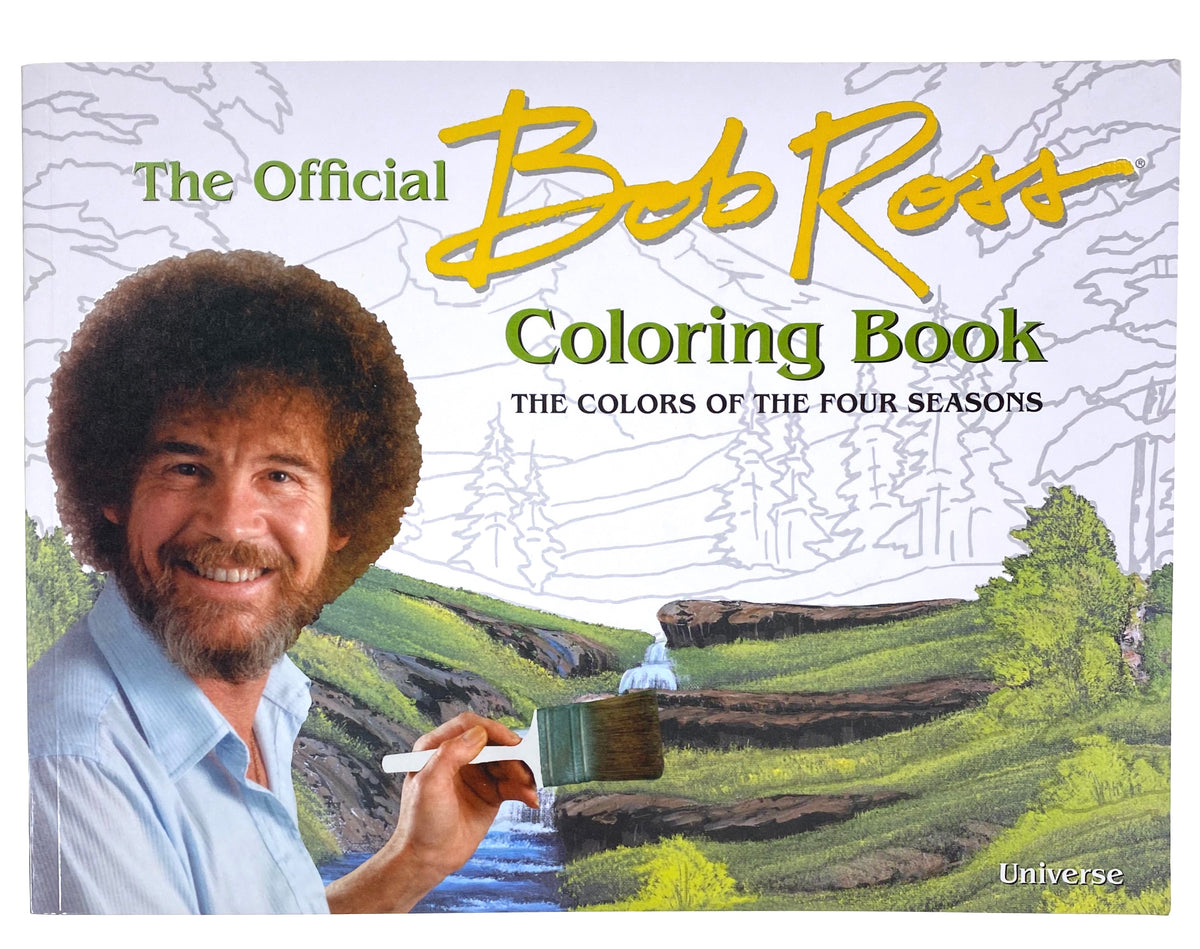 The Official Bob Ross Coloring Book — Bird in Hand
