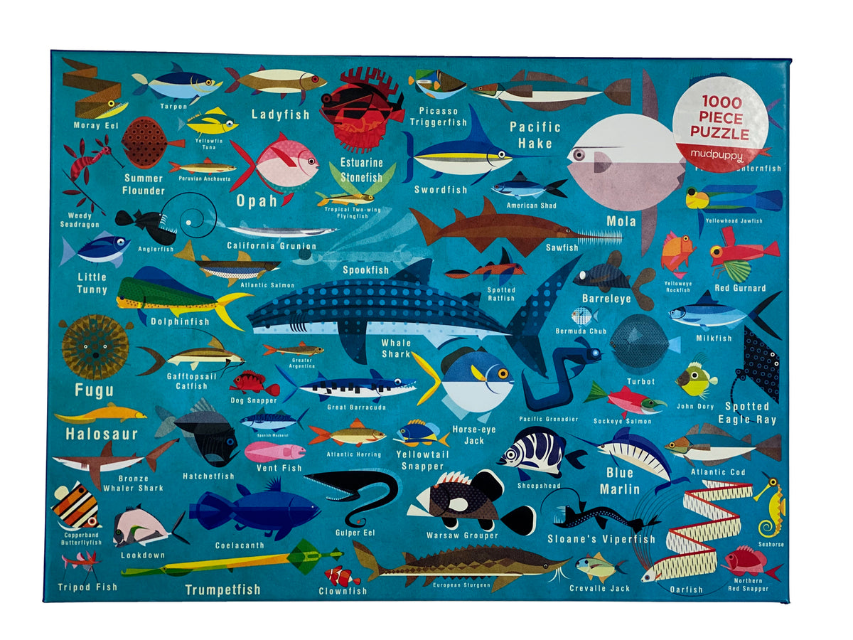 Ocean Life 1000 Piece Puzzle — Bird in Hand