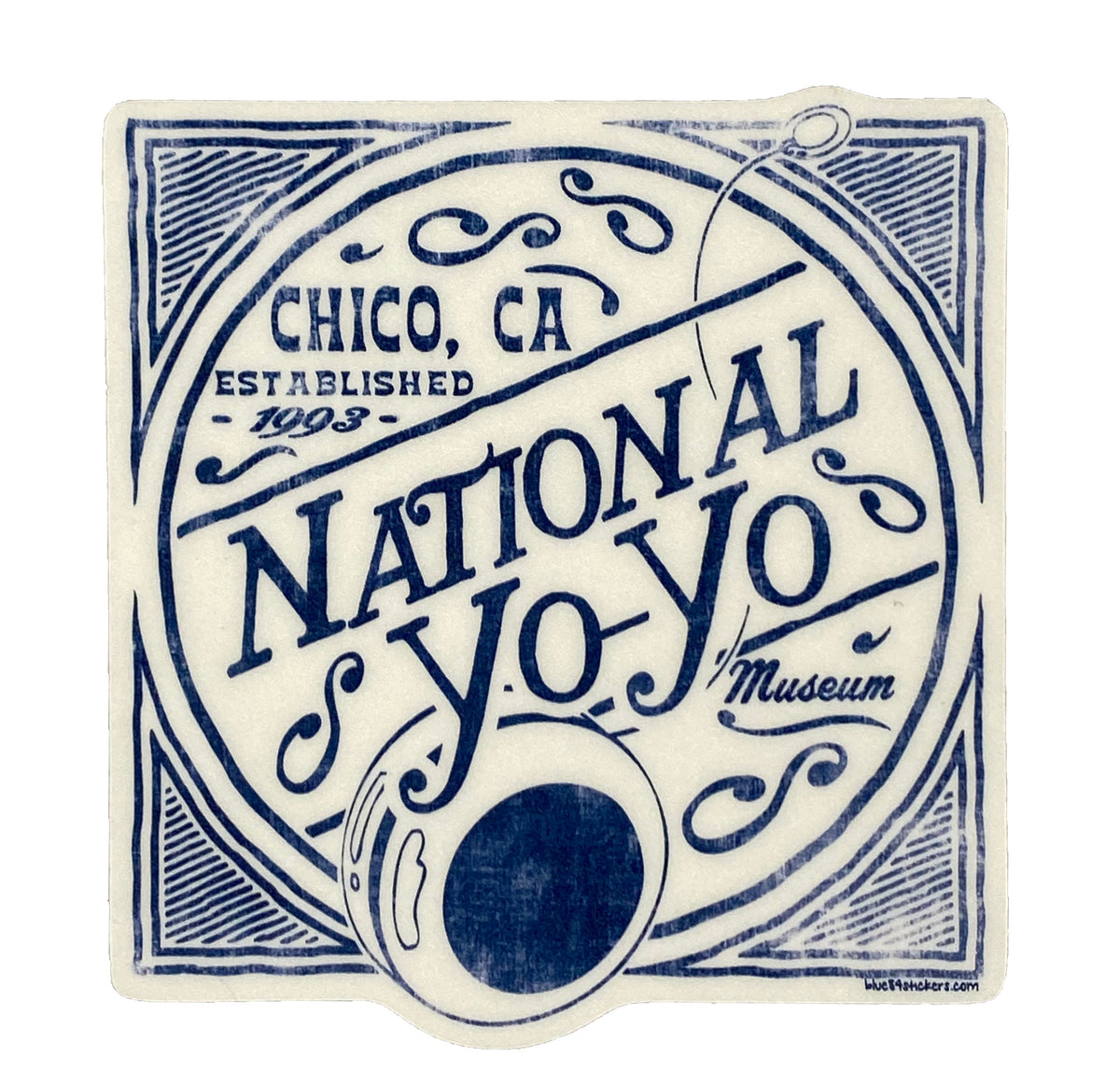 Chico Sticker - National YoYo Museum — Bird in Hand