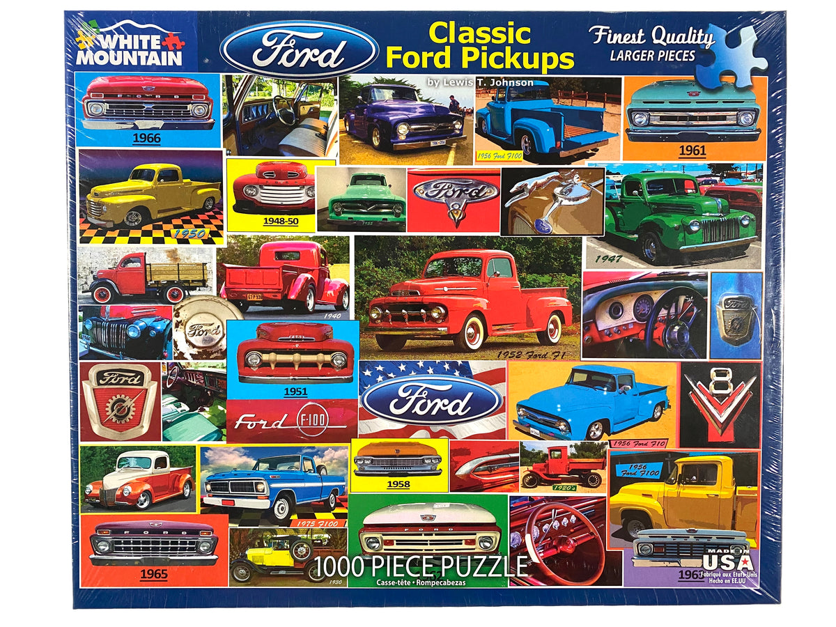 Classic Ford Pickup 1000 piece puzzle — Bird in Hand