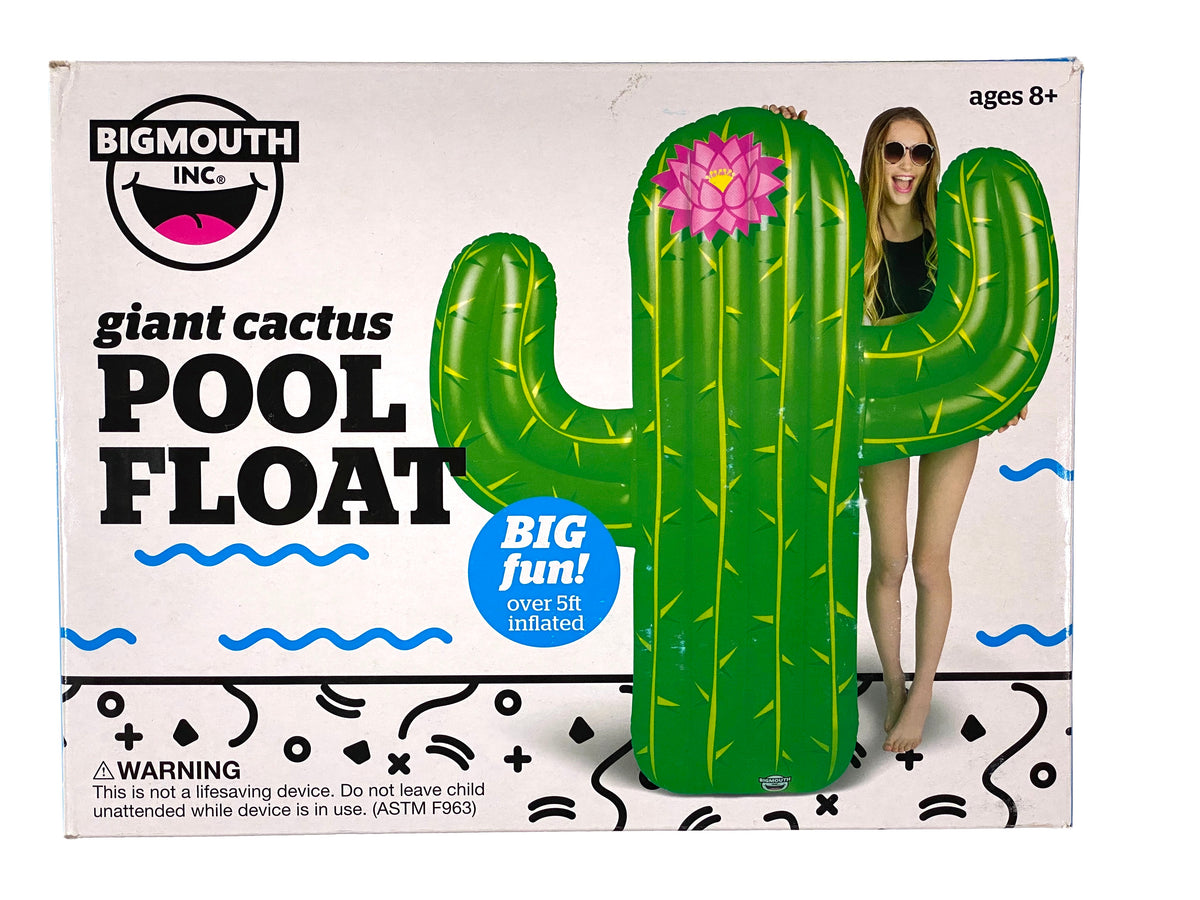 Giant Cactus Pool Float — Bird in Hand