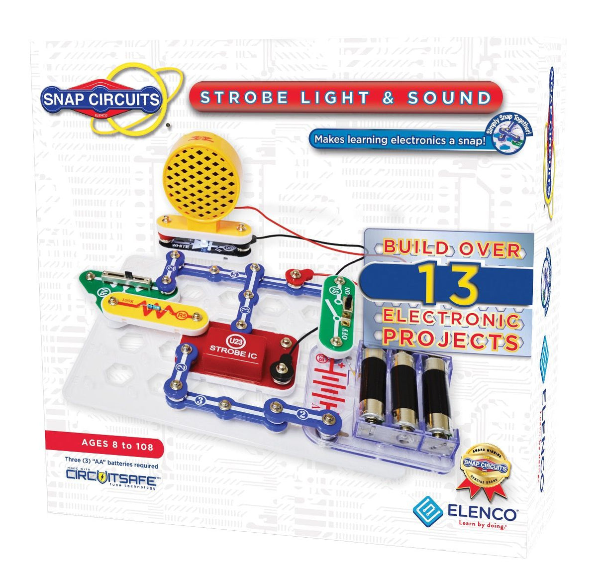 Snap Circuits - Strobe Light & Sound — Bird in Hand